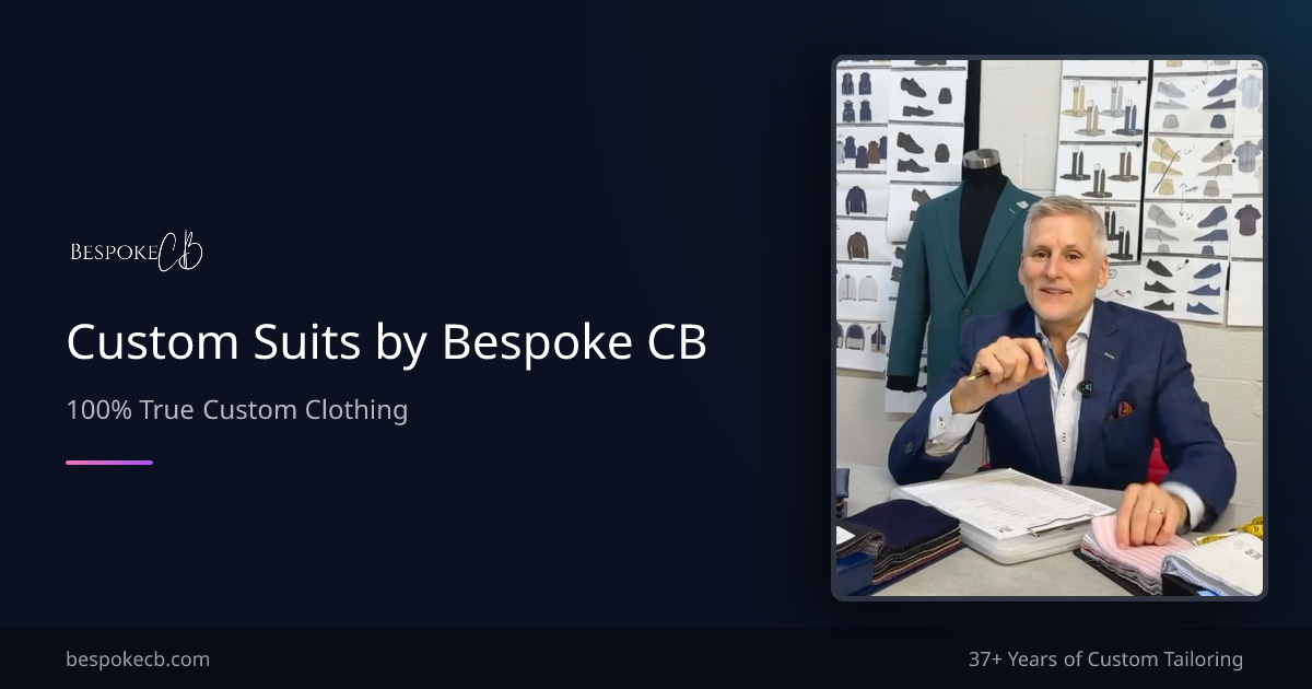 Custom Suits Miami | Bespoke CB | Custom Tailoring